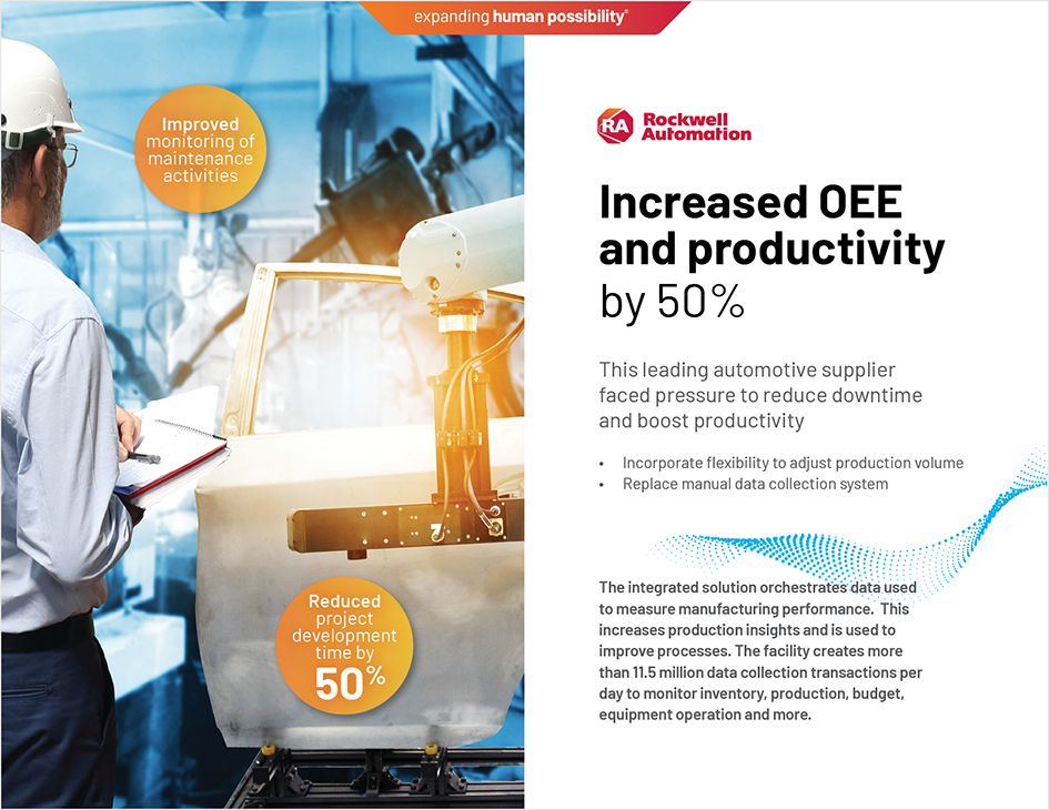 FactoryTalk Metrics | Rockwell Automation