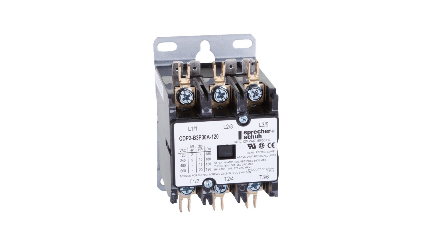 Contactors | Sprecher + Schuh