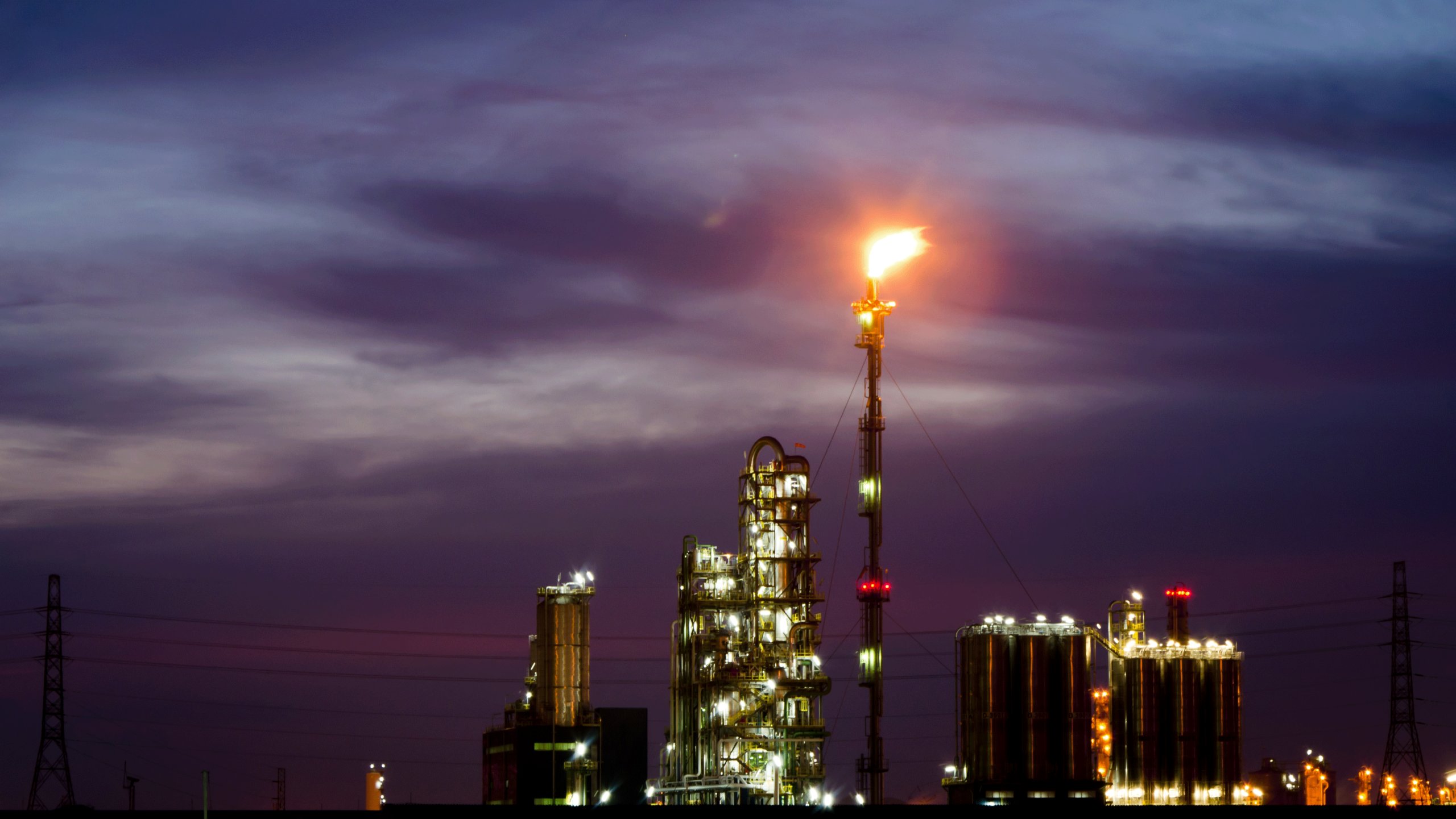 Flaring: What’s behind a suggestive light in the night? | Rockwell ...