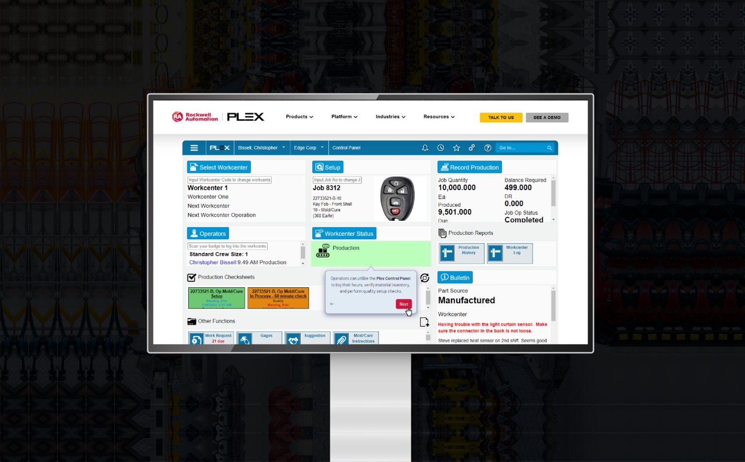 The Plex Smart Manufacturing Platform Rockwell Automation Plex Us